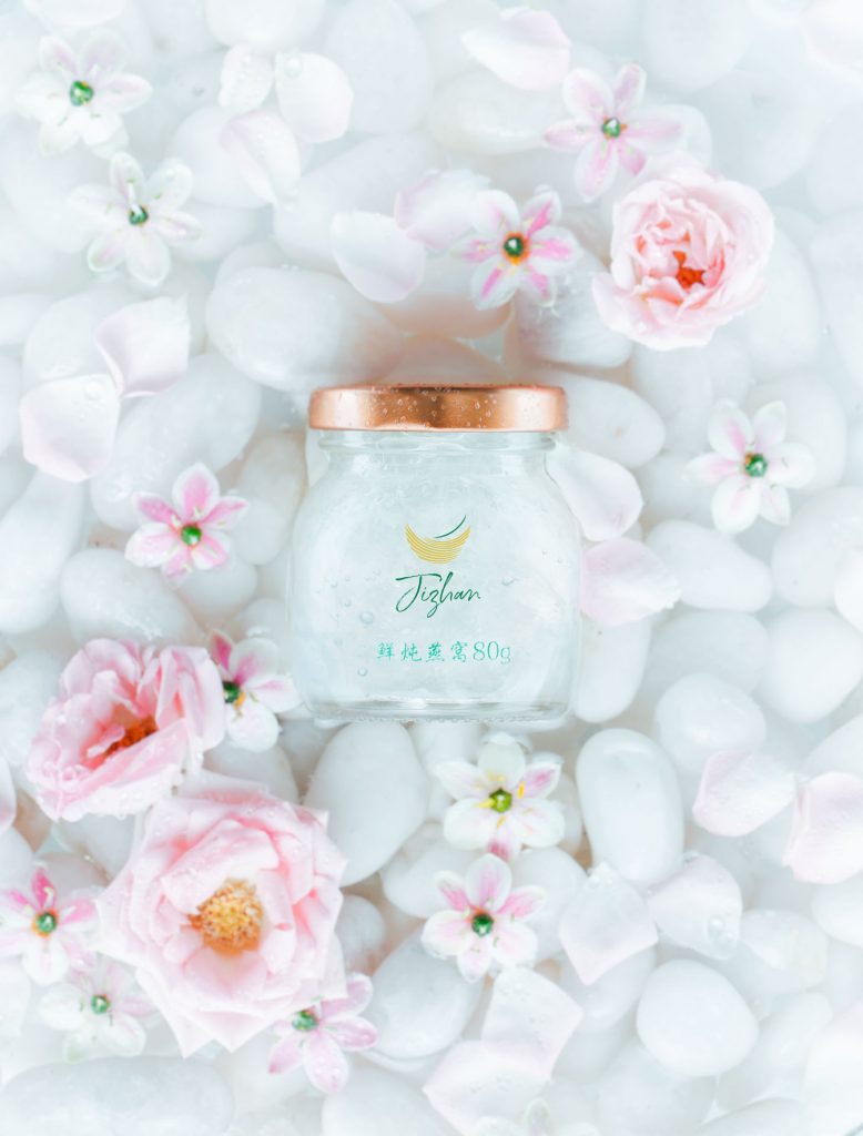 Botanical Set Design for Bird's Nest Skincare